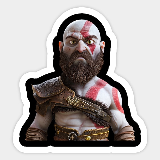 Kratos Kratos Sticker Teepublic